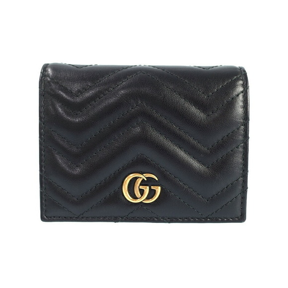 Gucci | Bags | Gucci Gg Marmont Card Case Coin And Bill Compartment ...